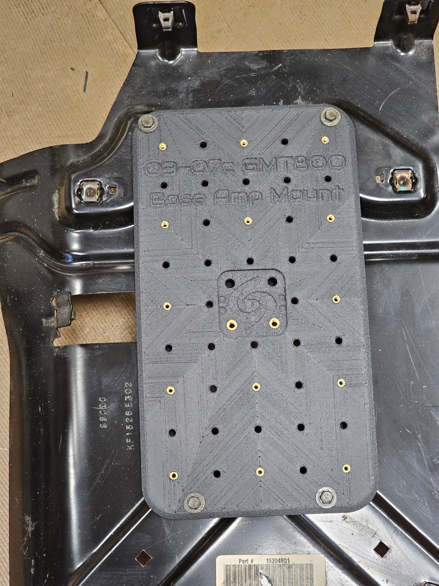 Bose Amplifier Replacement Plate - 2003-2007c GM Trucks & SUVs ...